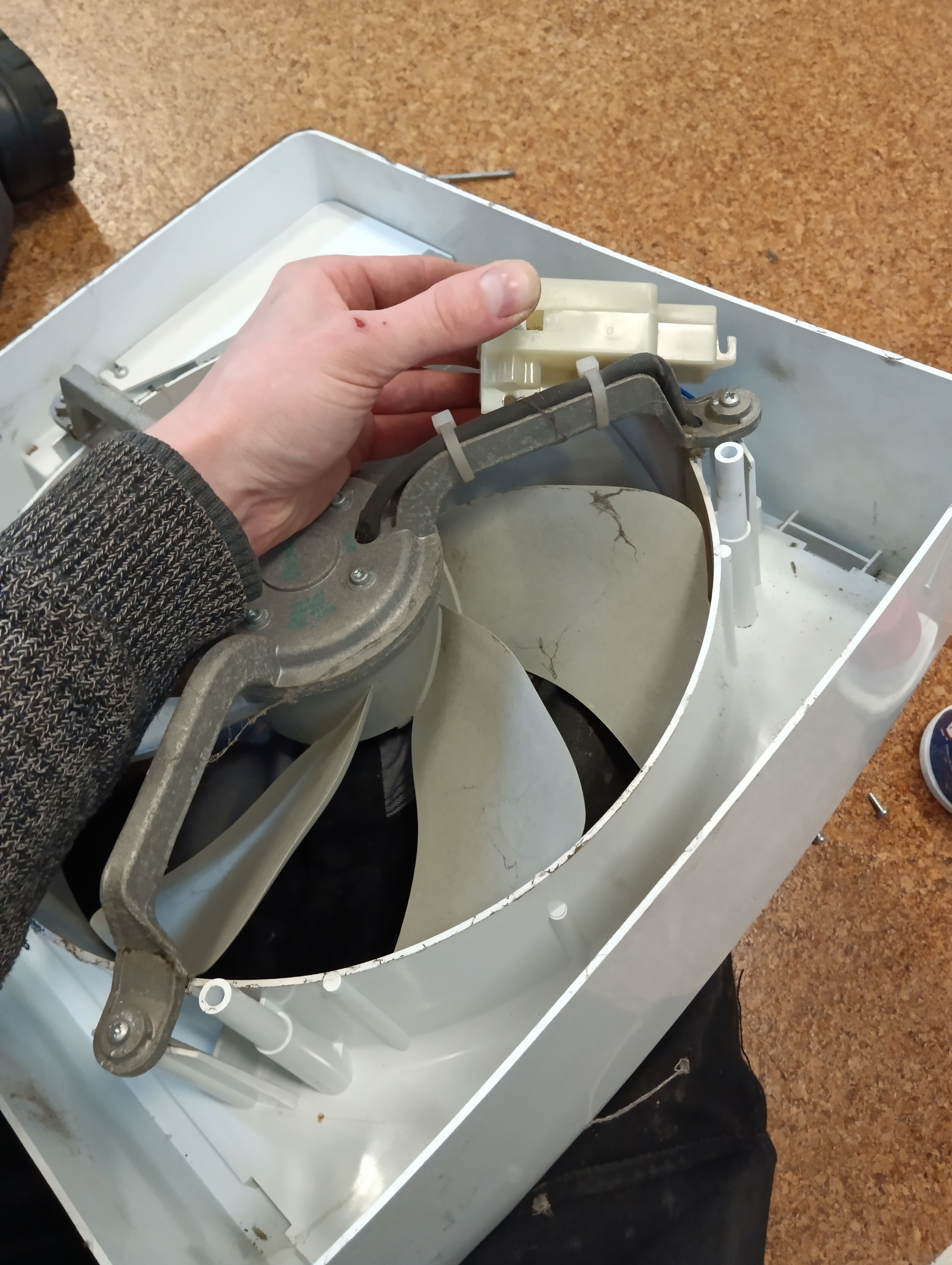 Large commercial extractor fan serviced in Strood, Medway